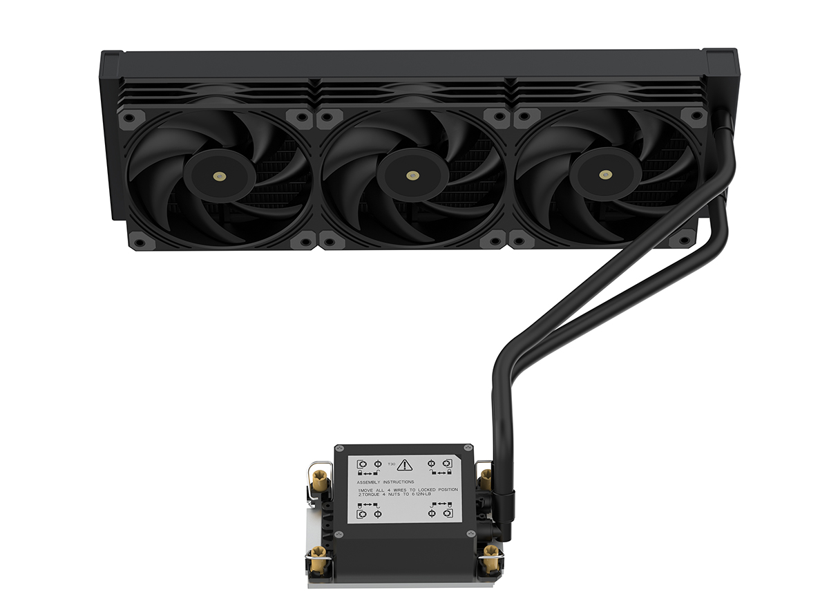 LGA4189-W30 4U Water cooled series Product Center Leopard radiator_CPU ...