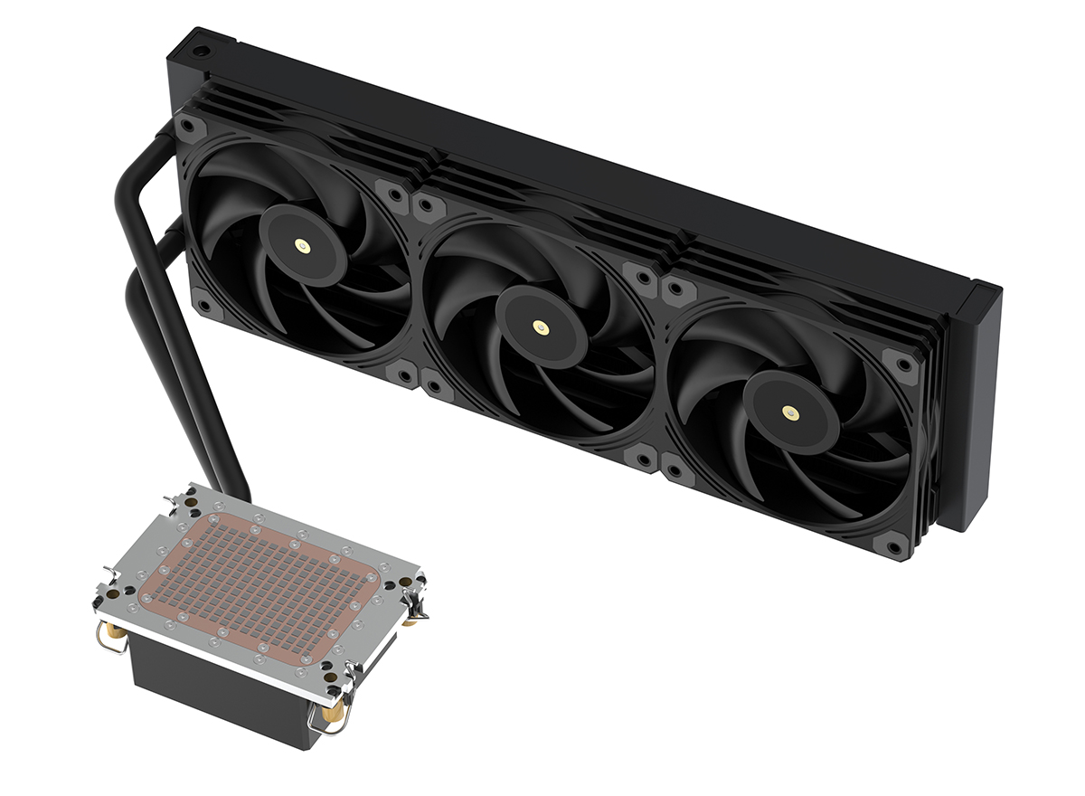 LGA4189-W30 4U Water cooled series Product Center Leopard radiator_CPU ...