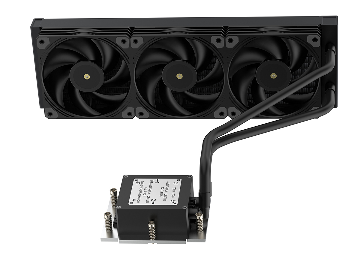 AMD SP5-W30 4U Water cooled series Product Center Leopard radiator_CPU ...